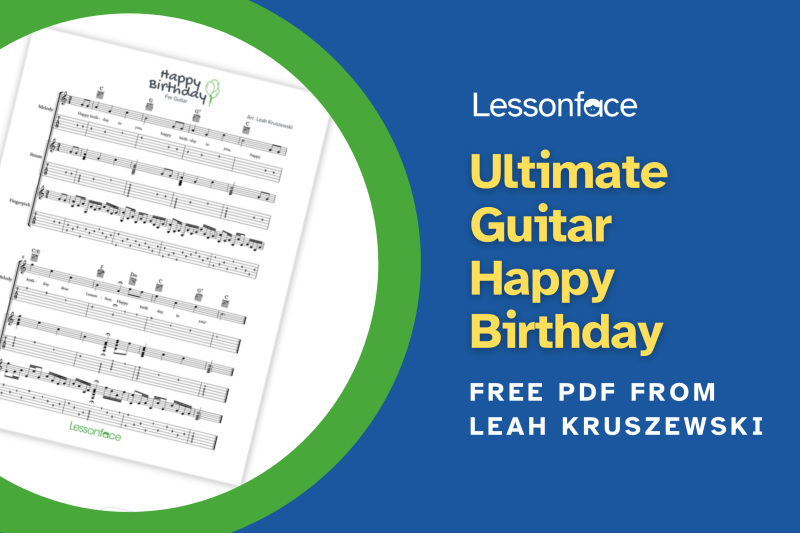 Ultimate Happy Birthday for Guitar | Lessonface