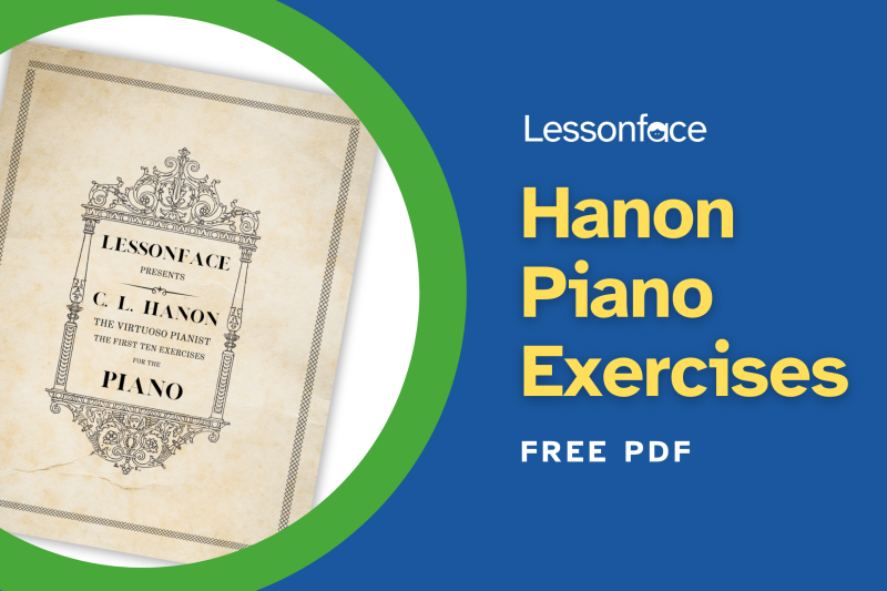 Hanon Piano Exercises - Free to Download | Lessonface