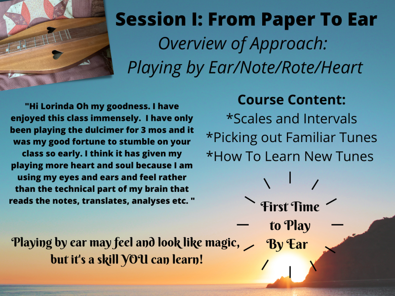 Play by Ear Session 1 – From Paper to Ear: Building the Foundation ...