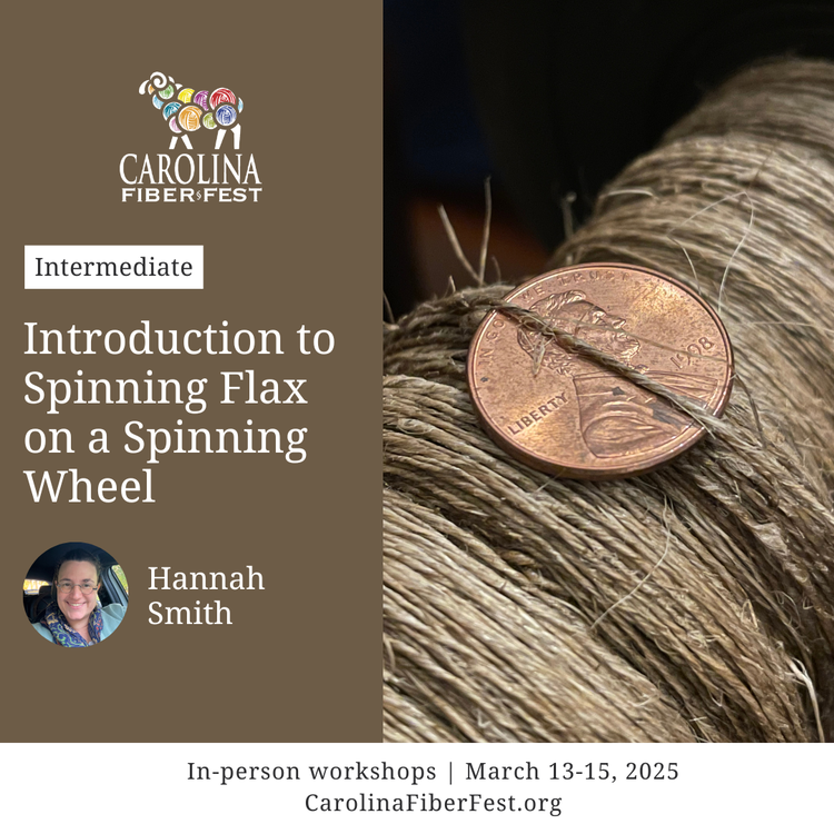 Introduction to Spinning Flax on a Spinning Wheel | Lessonface