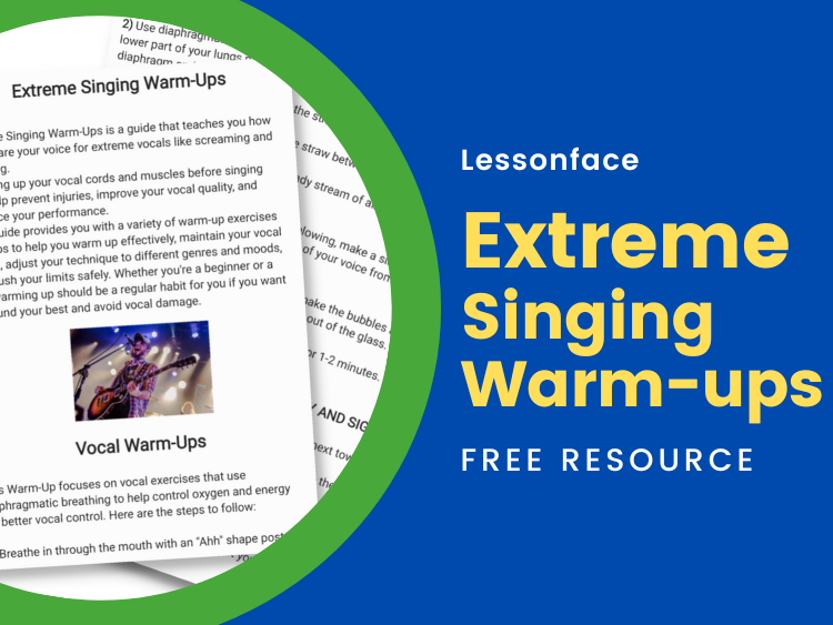 Extreme Singing Warm-Ups | Lessonface