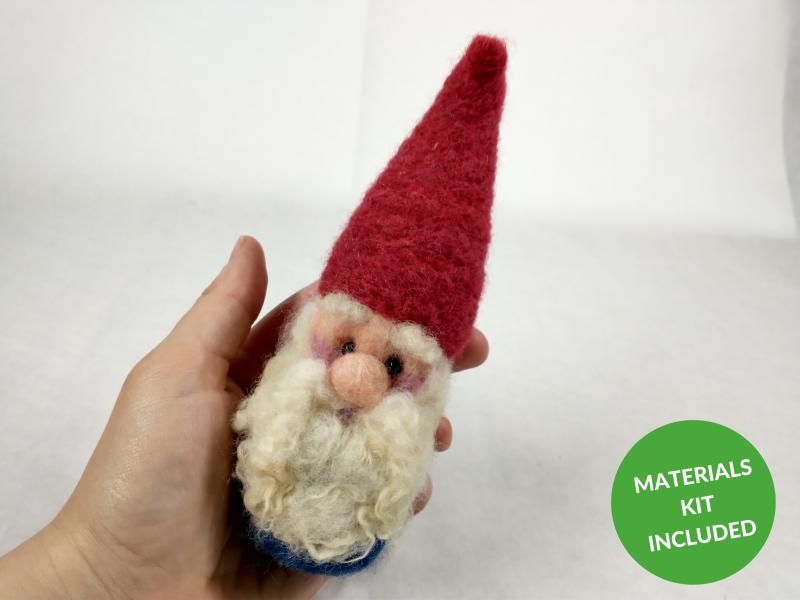 Needle Felted Gnome | Lessonface