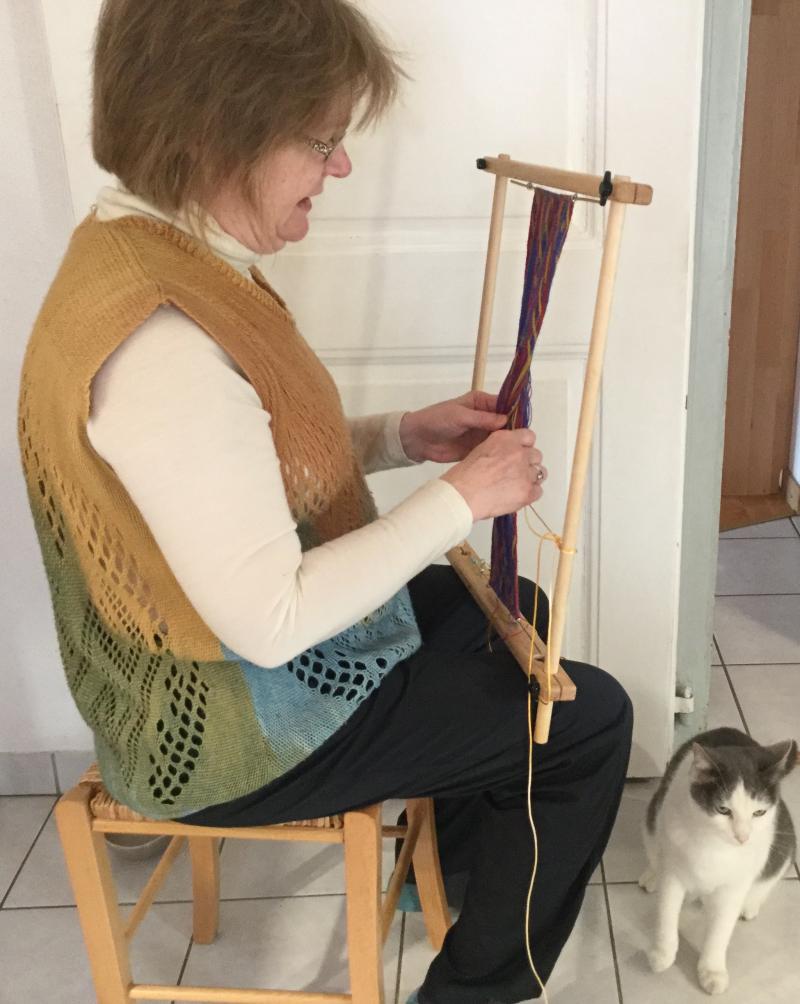 Introduction to Sprang: Part 1 Flat Warp | Lessonface