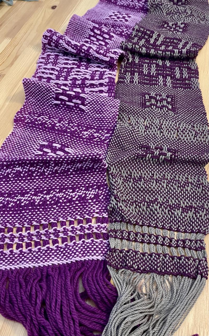 Lace Weaves on the Rigid Heddle Loom | Lessonface