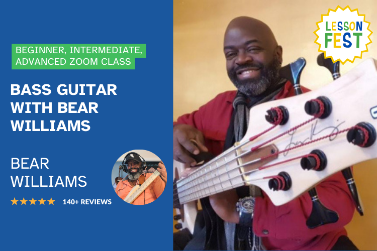 Bass Guitar with Bear Williams | Lessonface