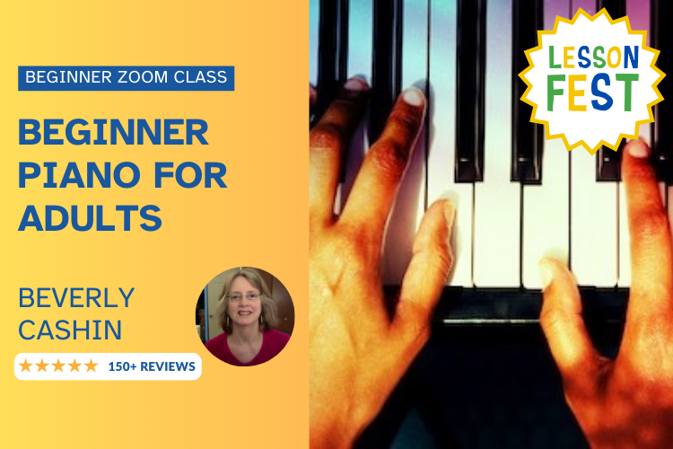 Adult Beginner Piano Class | Lessonface