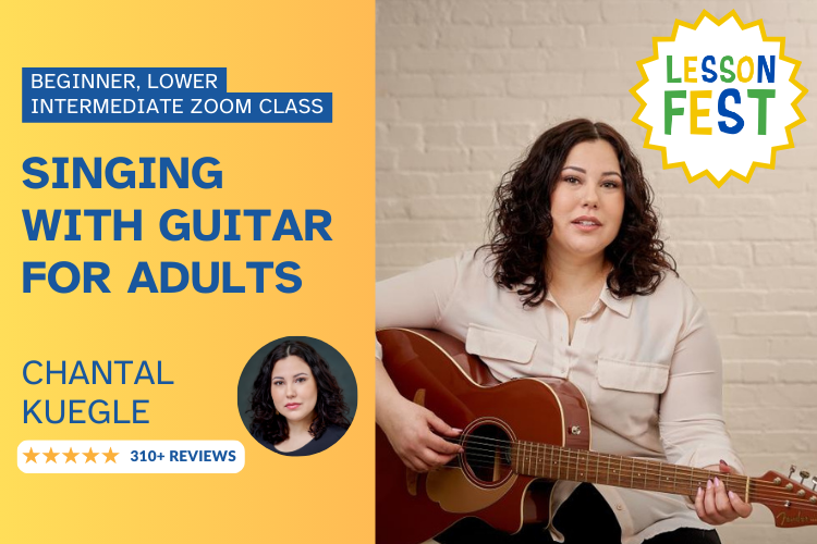 Singing with Guitar for Adults | Lessonface