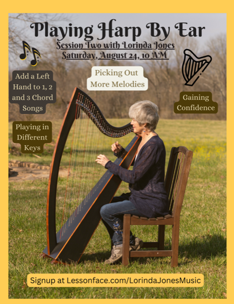 Continue Ear Training For the Lever Harp | Lessonface
