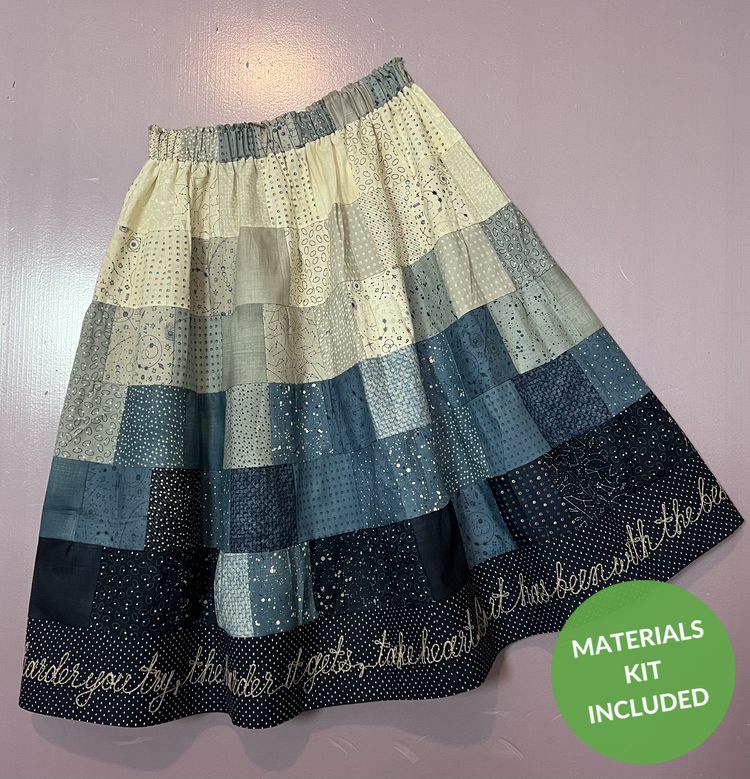 Bespoke Patchwork Skirt | Lessonface