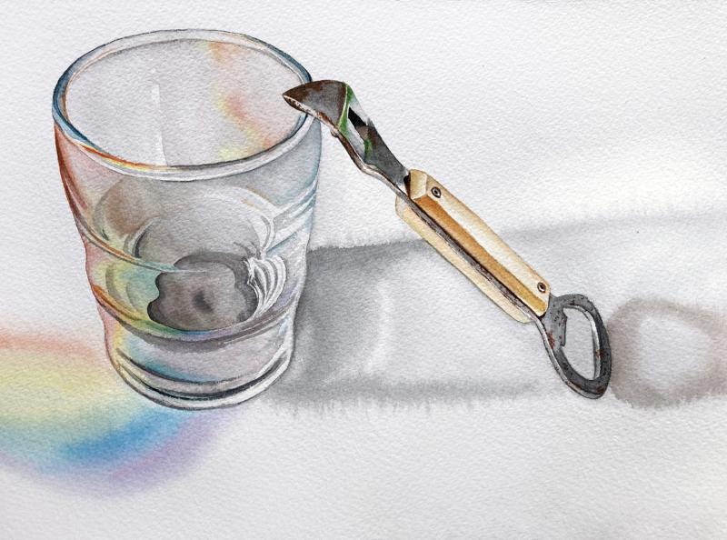 Watercolor Painting Reflective Objects: Glass, Metal and Beyond ...