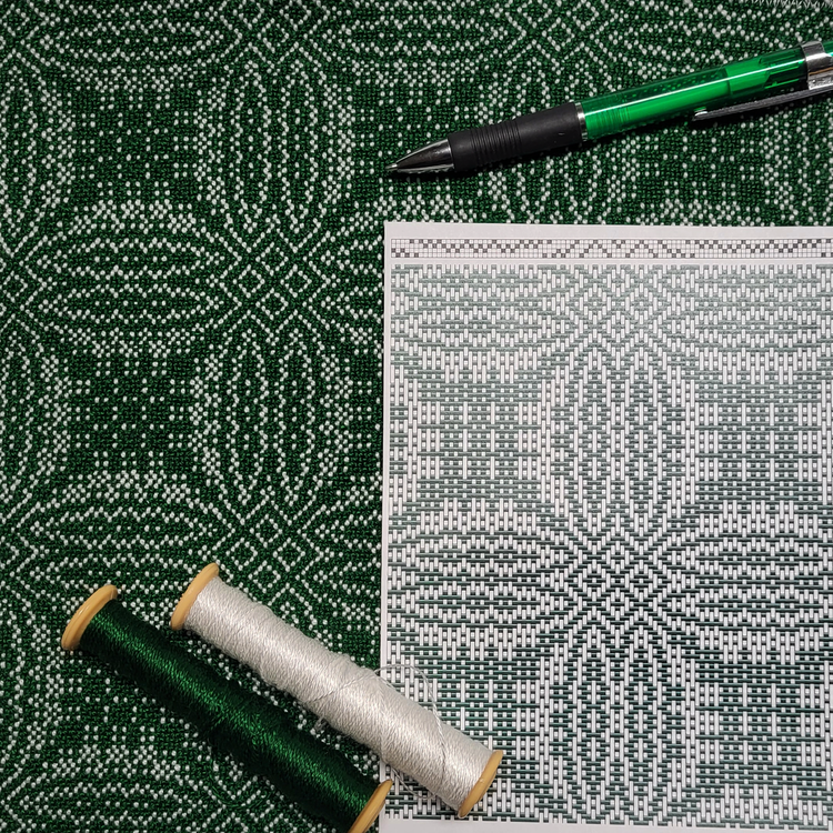 Turn your Overshot into Double Weave with Fiberworks Software | Lessonface