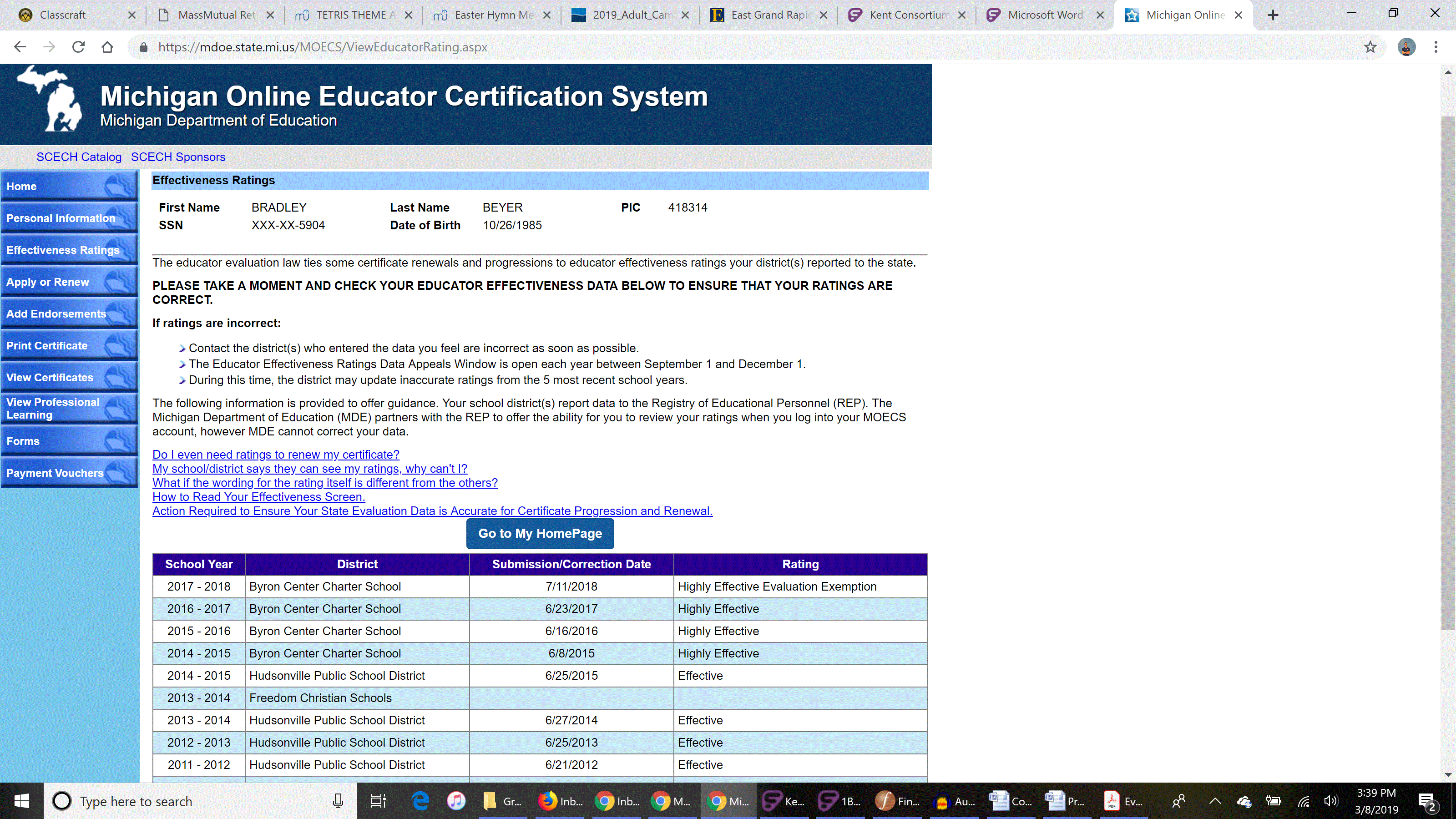 Brad Beyer | Lessonface