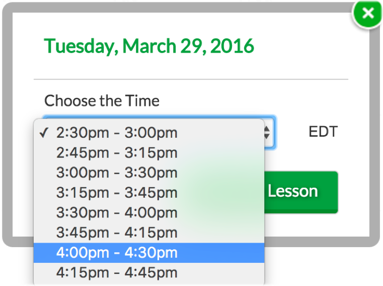 How to Book a Lesson as Student | Lessonface