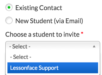 How to Invite a Student to Lessons | Lessonface